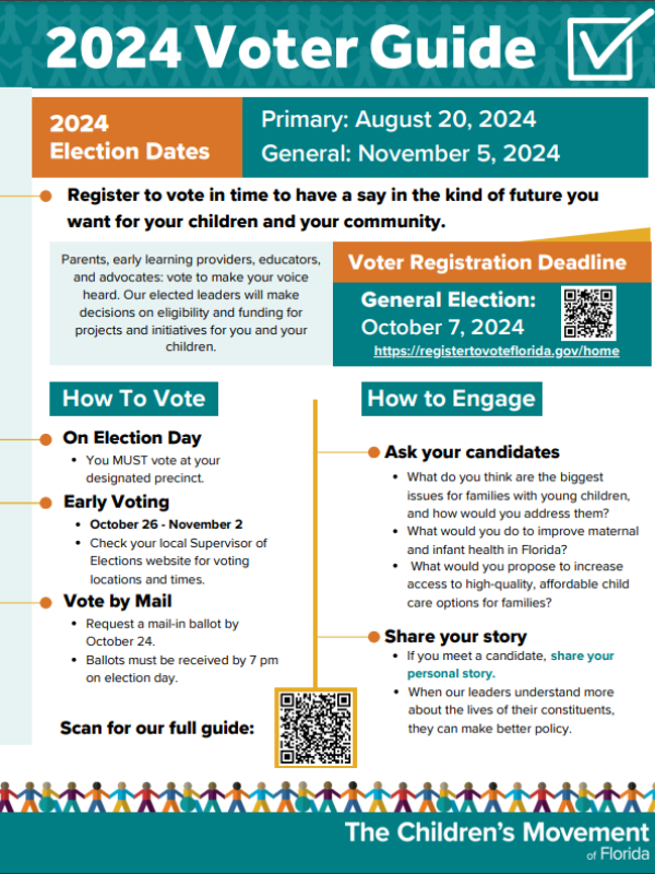 2024 Voter Guide | The Children's Movement of Florida